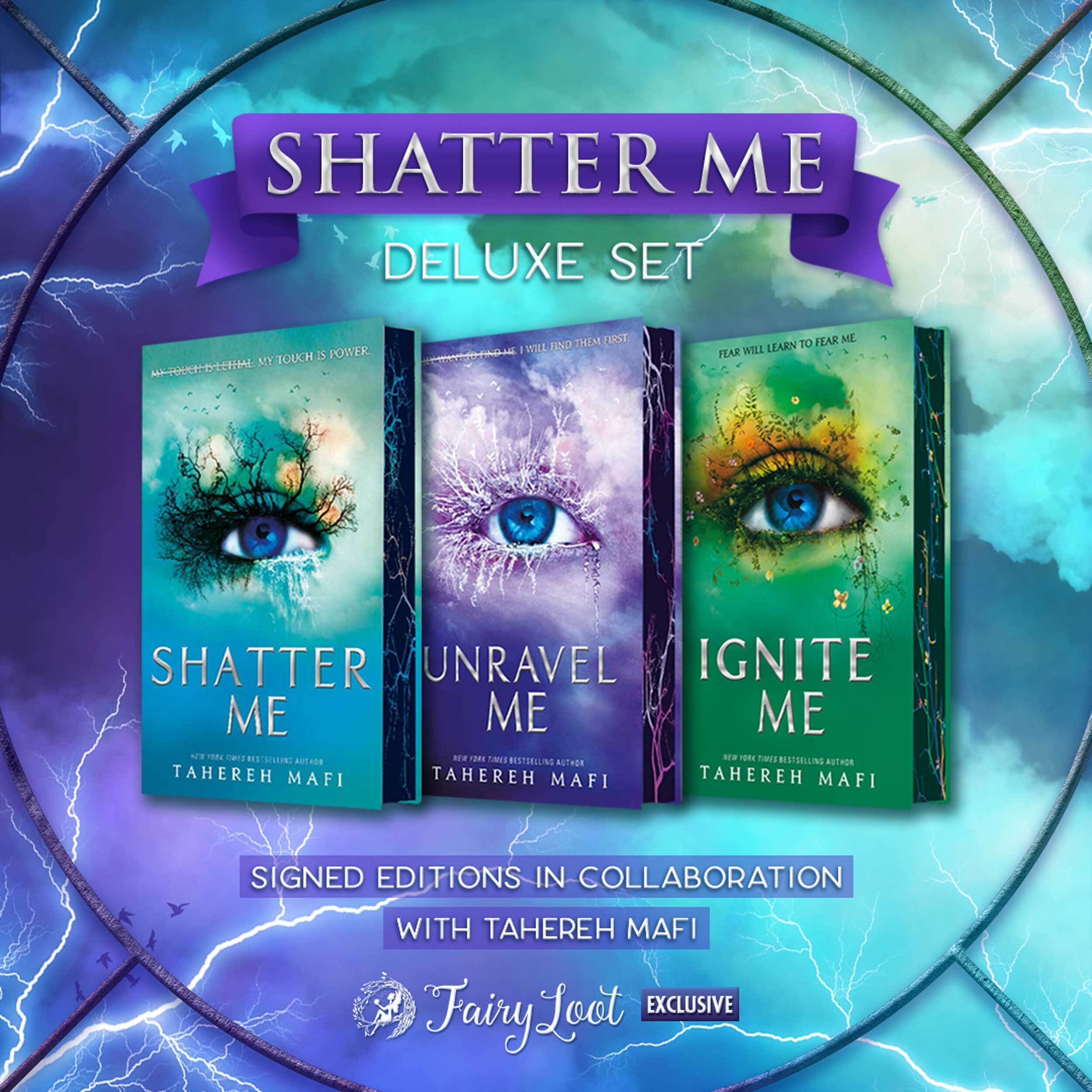 The Shatter Me DELUXE SET – News & Community