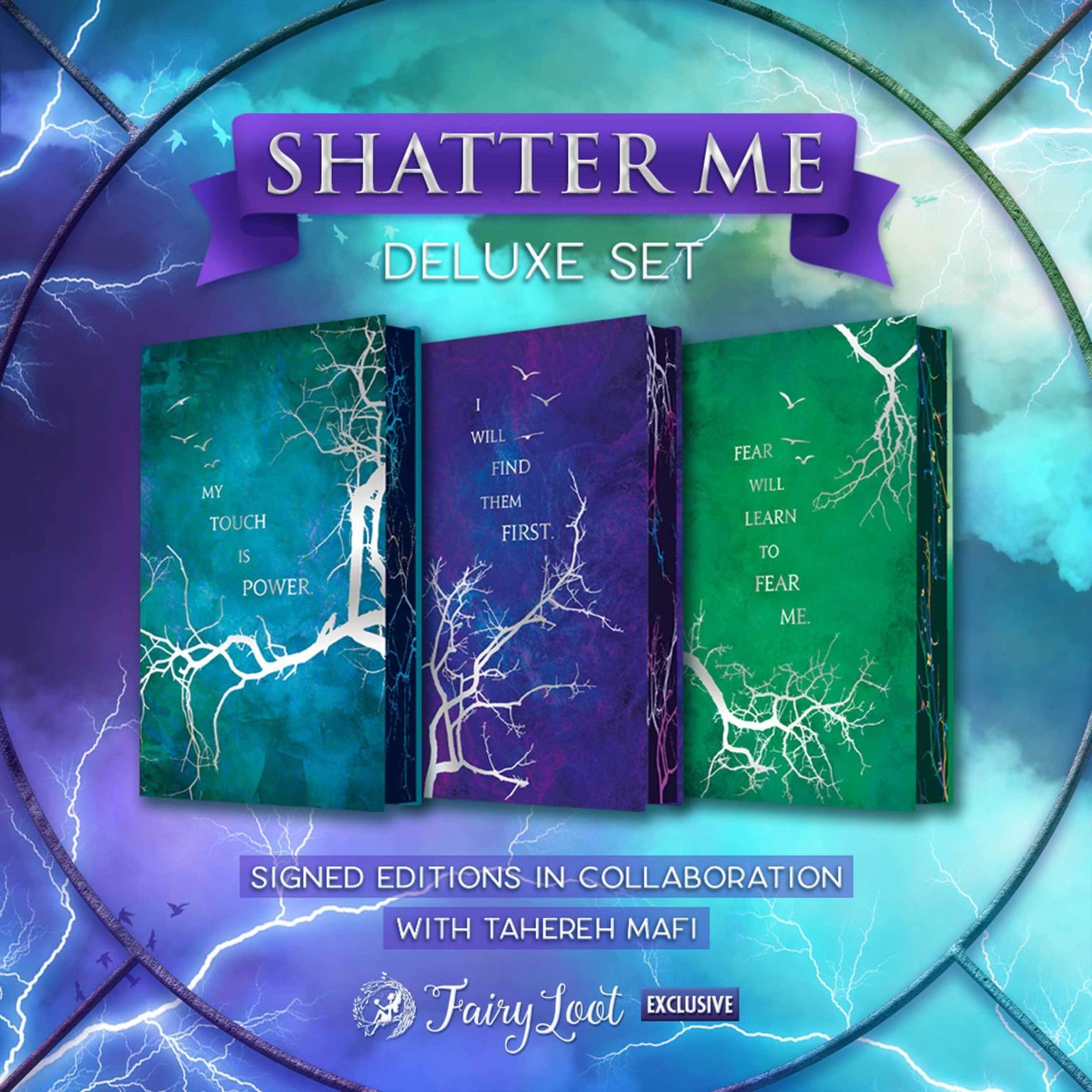 The Shatter Me DELUXE SET – News & Community