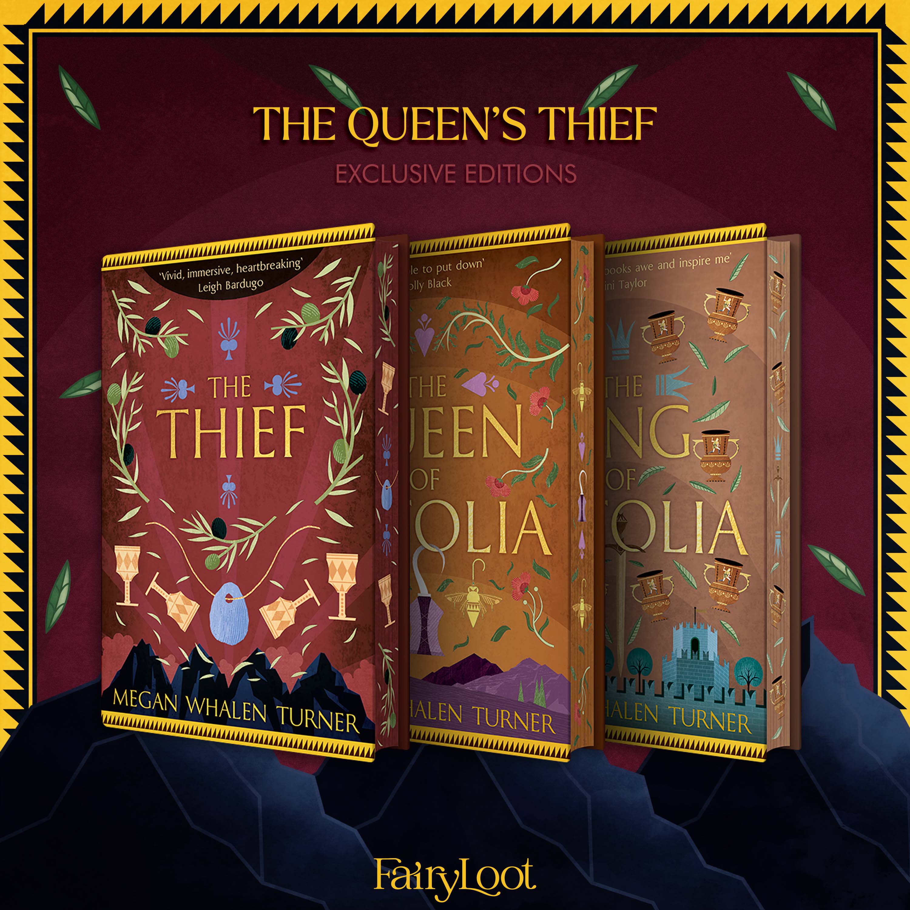The Queen’s Thief Exclusive Editions – News & Community