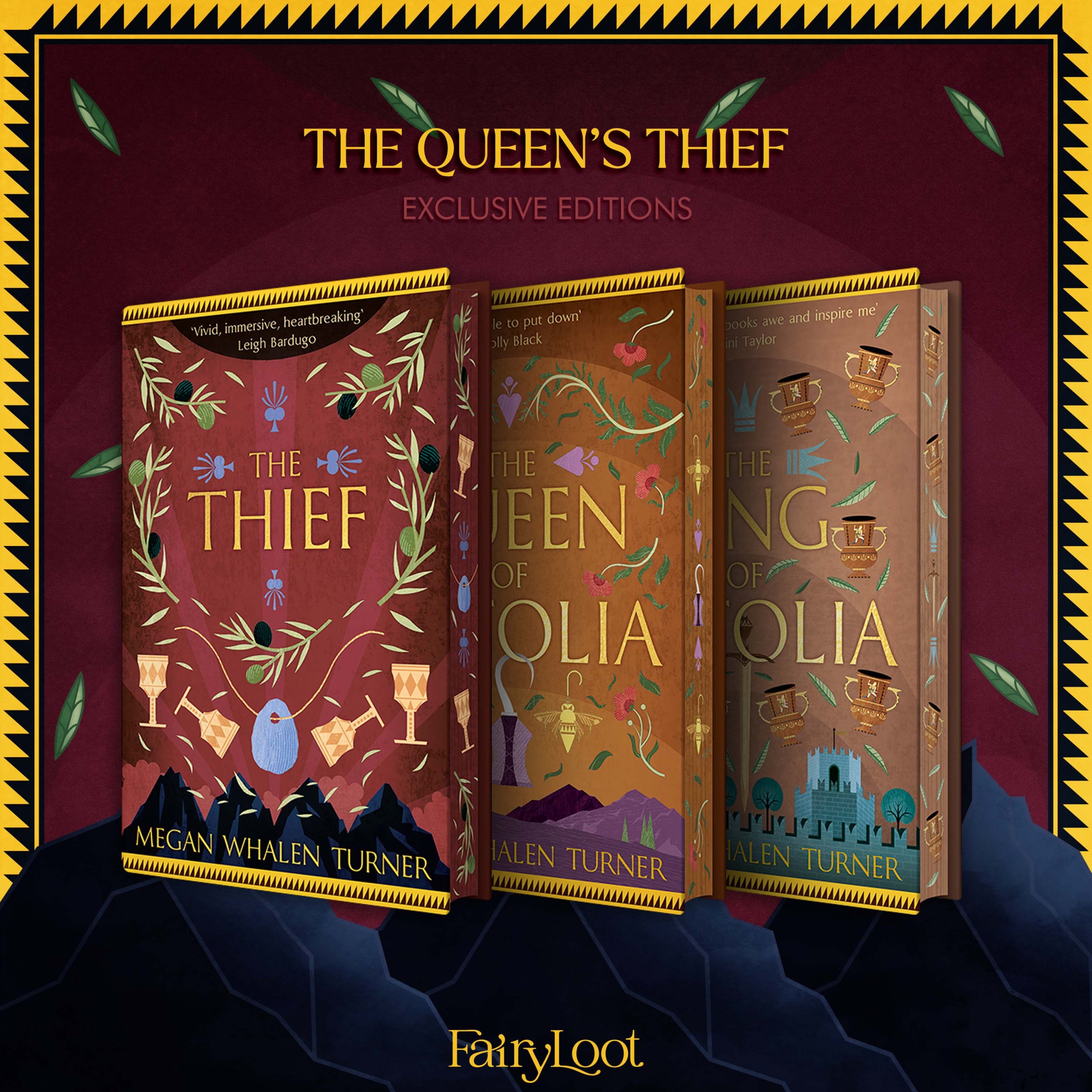 The Queen’s Thief Exclusive Editions – News & Community